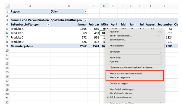 Pivot-Tabelle in Excel erstellen: So gelingt’s